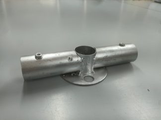 6m luxury marquee part 14 - flush foot plate 42mm steel